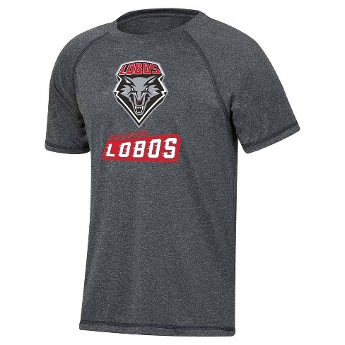 Ncaa New Mexico Lobos Boys' Gray Poly T-shirt - S : Target