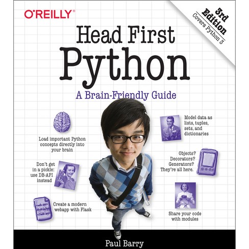 Head First Python - 3rd Edition By Paul Barry (paperback) : Target