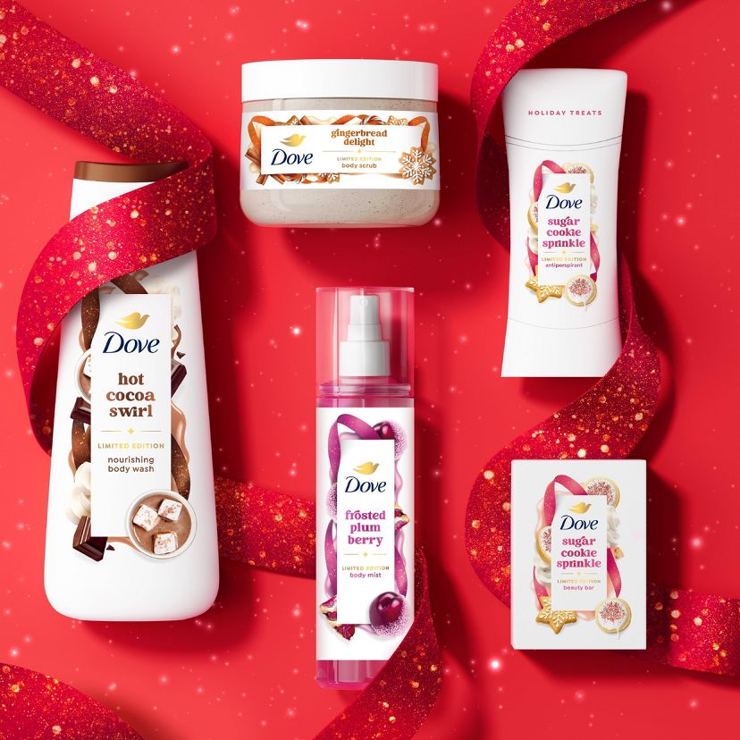 Dove Beauty Personal Care Holiday Treats Limited Edition Collection ...