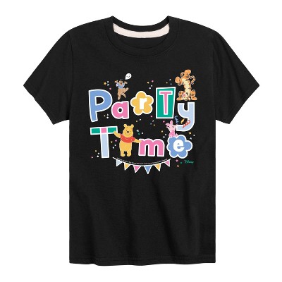 Boys' - Winnie the Pooh - Party Time Short Sleeve Graphic T-Shirt : Target
