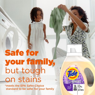 Tide Purclean Honey Lavender Liquid Laundry Detergent - 63 Fl Oz : Target
