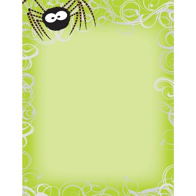 Great Papers Green Spidey Swirls Letterhead 80/pack (2014063) : Target