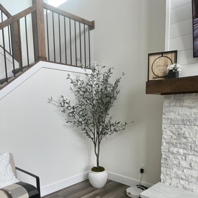 93" Artificial Olive Tree - Threshold™ Designed With Studio Mcgee : Target
