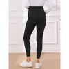 INSPIRE CHIC Women's Maternity Leggings Over the Belly Seamless ...