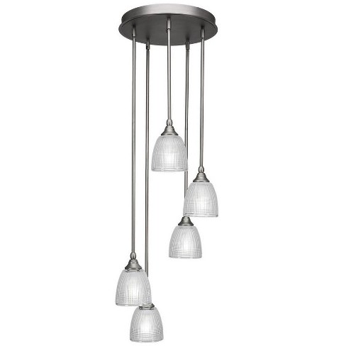 Toltec Lighting Empire 5 - Light Pendant , Brushed Nickel : Target