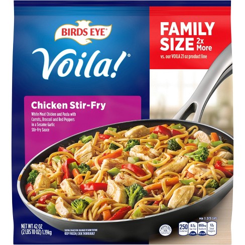 Birds Eye Voila! Frozen Family Size Chicken Stir-fry - 42oz : Target