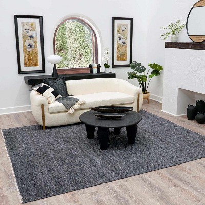 Hauteloom Rectangle Area Rug Gray : Target