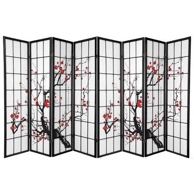 Sorbus 8 Panel Room Divider Panel, 6 Ft. Tall Extra Wide Double Hinged ...