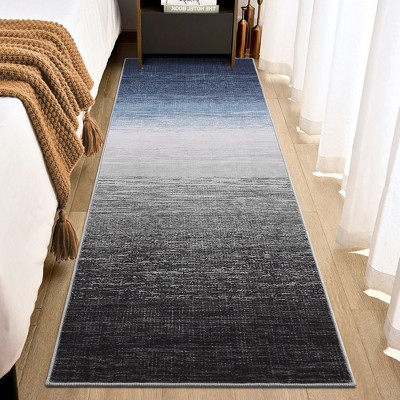 Modern Abstract Rug Machine Washable Throw Rug Boho Chic Abstract ...