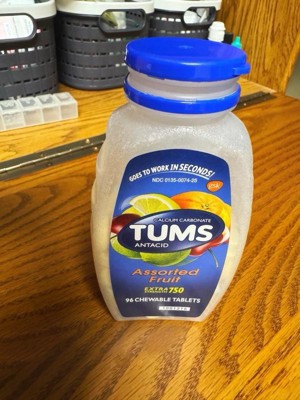 Tums Extra Strength Assorted Berries Antacid Chewable Tablets - 96ct ...