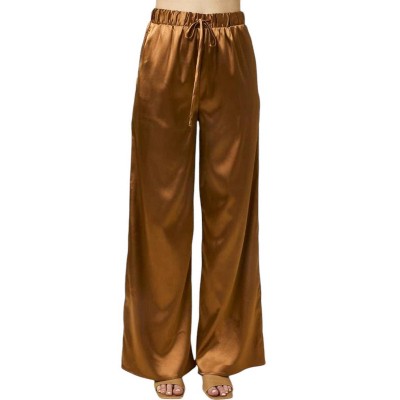Women's Satin Pocket Pants - Gilli L : Target