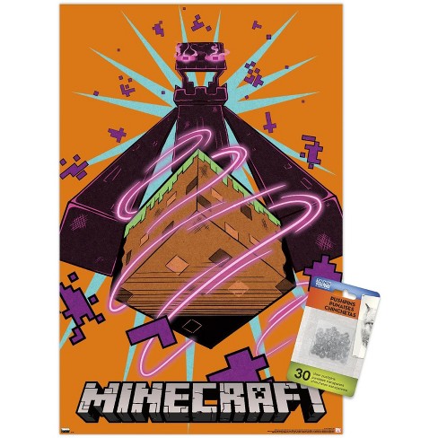 Trends International Minecraft - Enderman Unframed Wall Poster Print ...