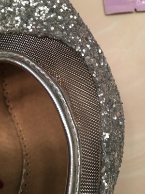 Journee Collection Womens Kalani Pointed Toe Mid Heel Pumps, Silver 6 ...