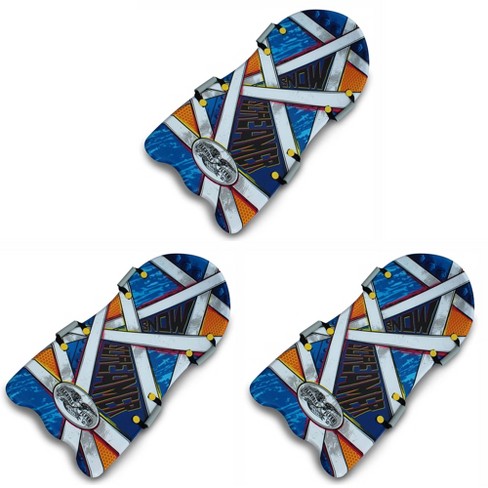 Flexible Flyer Snow Screamer 47 Inch 2 Person Lightweight Foam Slider ...