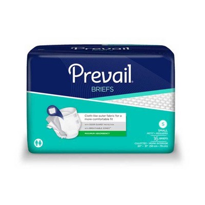 Prevail Per-fit Unisex Adult Incontinence Briefs, Refastenable Tabs ...