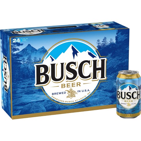 Busch Beer - 24pk/12 Fl Oz Cans : Target