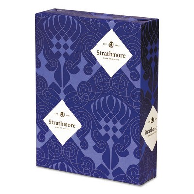 Strathmore 100% Pure Cotton Business Stationery, 98 Bright, 24 Lb Bond ...