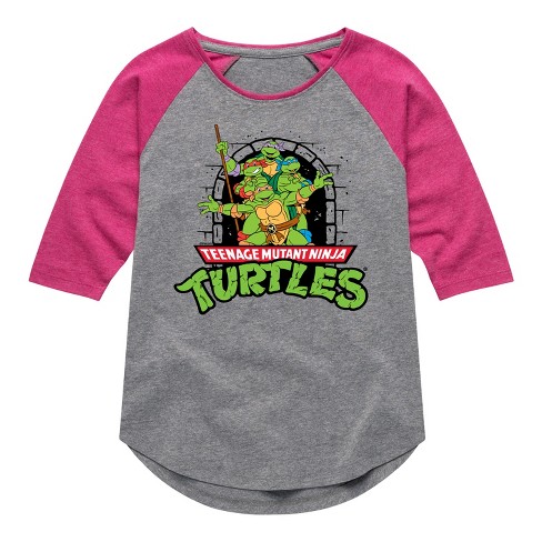 Girls' - Teenage Mutant Ninja Turtles - Logo Character Group : Target