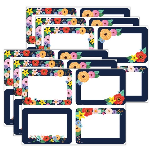 Teacher Created Resources® Wildflowers Name Tags/labels - Multi-pack ...