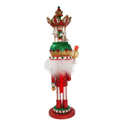 Kurt Adler 18-inch Carousel Hat Musical Nutcracker : Target