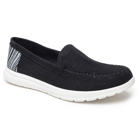 Minnetonka Women's Linen Discover Boat Shoes. : Target