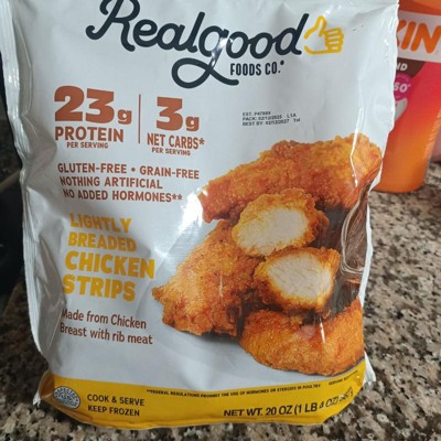 Real Good Foods Low Carb Chicken Strips - Frozen - 20oz : Target