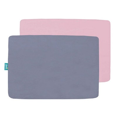Biloban-mini Crib Sheet - 2 Pack, Ultra Soft Microfiber, (38'' X 24 ...