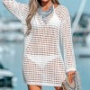 Women's Crochet Knit Swim Cover-up -cupshe : Target