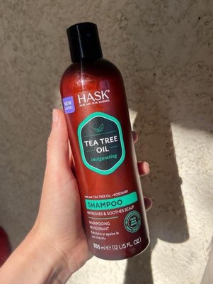 Hask Tea Tree & Rosemary Oil Scalp Care Shampoo - 12 Fl Oz : Target
