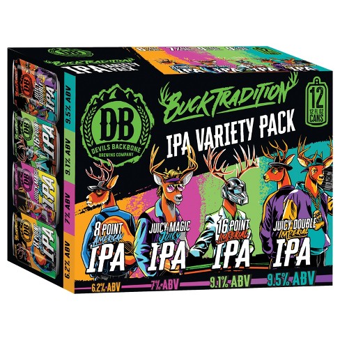 Devils Backbone Ipa Variety - 12pk/12 Fl Oz Cans : Target