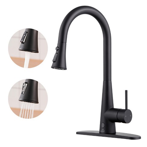 Casainc Single Handle Pull Down Sprayer Kitchen Faucet With Touchless ...