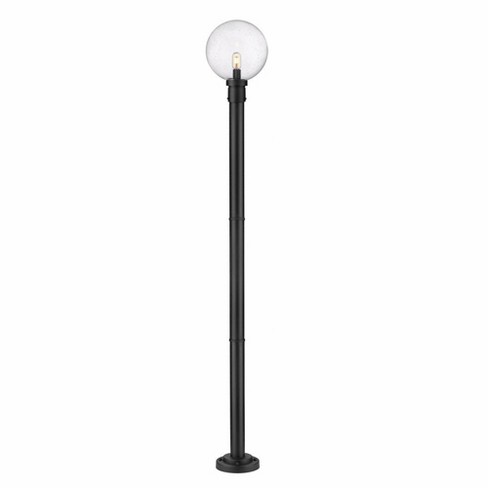 Z-lite Laurent 1 - Light Post Light In Black : Target