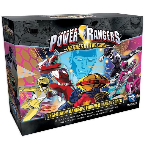 Power Rangers: Heroes Of The Grid Legendary Rangers Forever Rangers ...