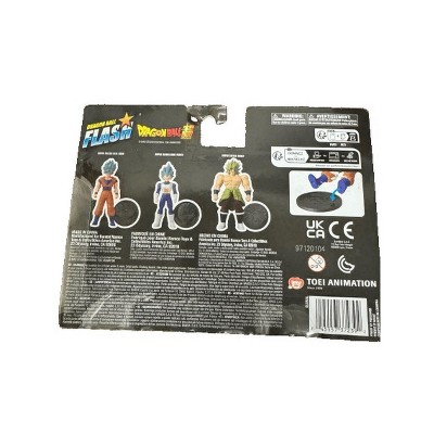 DRAGON BALL Z Flash Super Saiyan Vegeta, Goku & Broly 3 Pack : Target