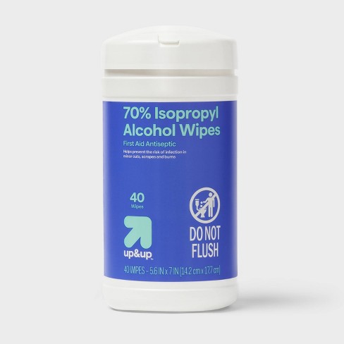 Isopropyl 70 Alcohol Wipes 40ct Up up Target