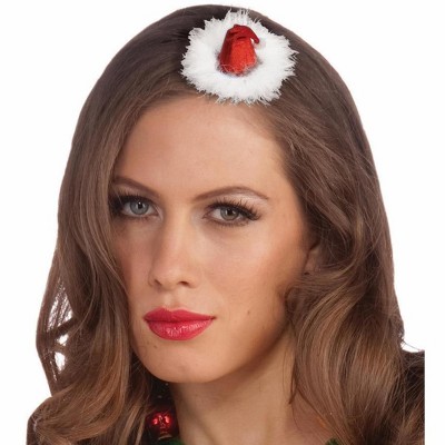 Forum Novelties Mini Santa Hat Women's Costume Accessory : Target