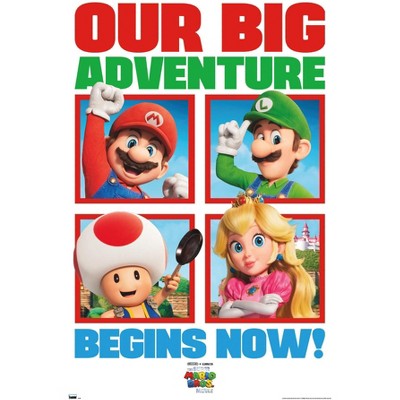 Trends International The Super Mario Bros. Movie - Brooklyn Key Art ...