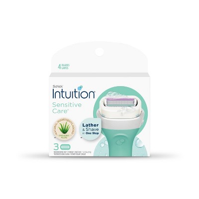 Schick Intuition Sensitive Care Womens Razor Blade Refills : Target