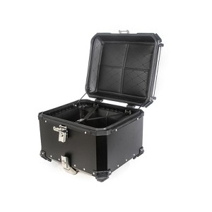 Motorcycle Top Case, 55l Universal Motorcycle Rear Box, Aluminum Alloy ...