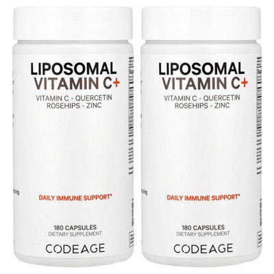 Codeage Liposomal Vitamin C+, 360 Capsules : Target