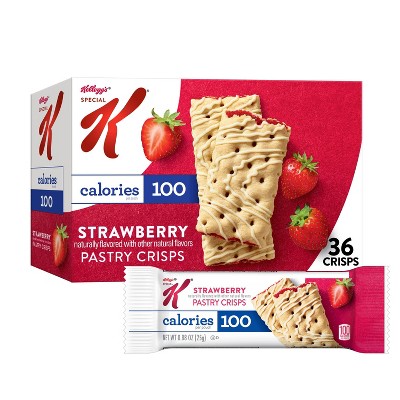 Kellogg's Special K Pastry Crisps Strawberry - 15.84oz/36ct : Target