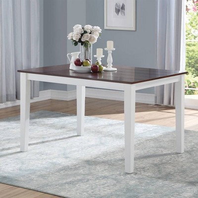 Frainio Round Dining Table White - Homes: Inside + Out: Cottage Chic ...