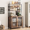 Kitchen Bakers Rack With Large Cabinet : Target