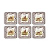 Pimpernel Spode Woodland Coasters, Set Of 6,4.25" Square : Target