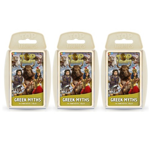 Top Trumps® Greek Mythology Card Game, Pack Of 3 : Target