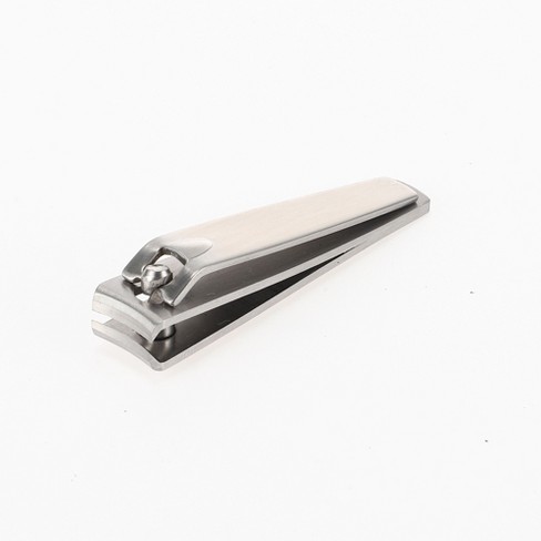 Unique Bargains Portable Small Flat Nail Clippers 1 Pc Silver Tone : Target