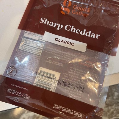 Shredded Sharp Cheddar Cheese - 8oz - Good & Gather™ : Target