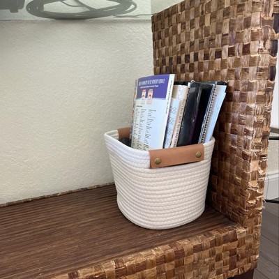 11" Decorative Coiled Rope Basket - Brightroom™ : Target