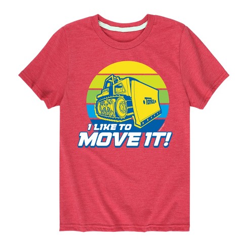 Boys' Tonka I Like To Move It Short Sleeve Graphic T-shirt - Heather ...