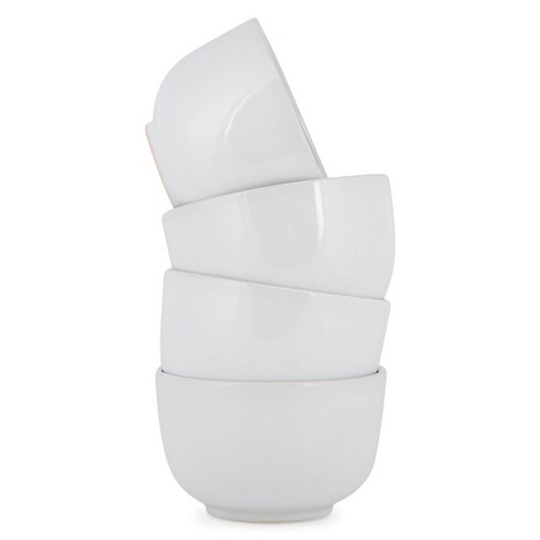Elanze Designs Bistro Glossy Ceramic 4 Inch Dessert Bowls Set Of 4 ...